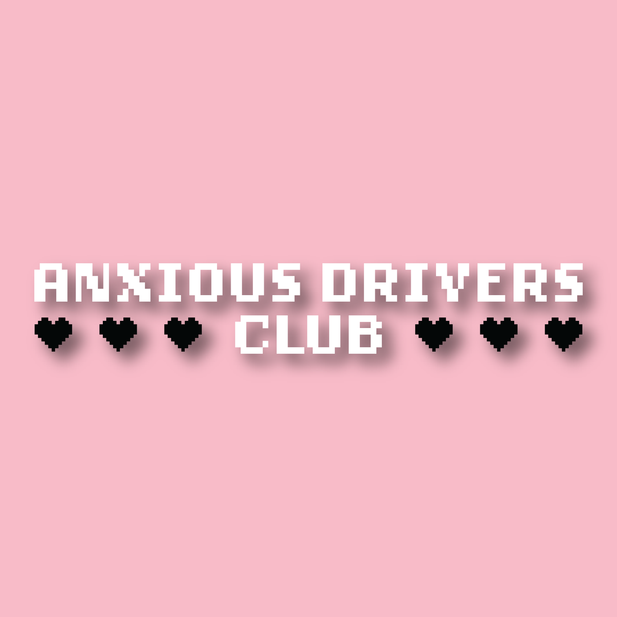 Anxious Drivers Club Pixel Decal – Good Luck Gojira